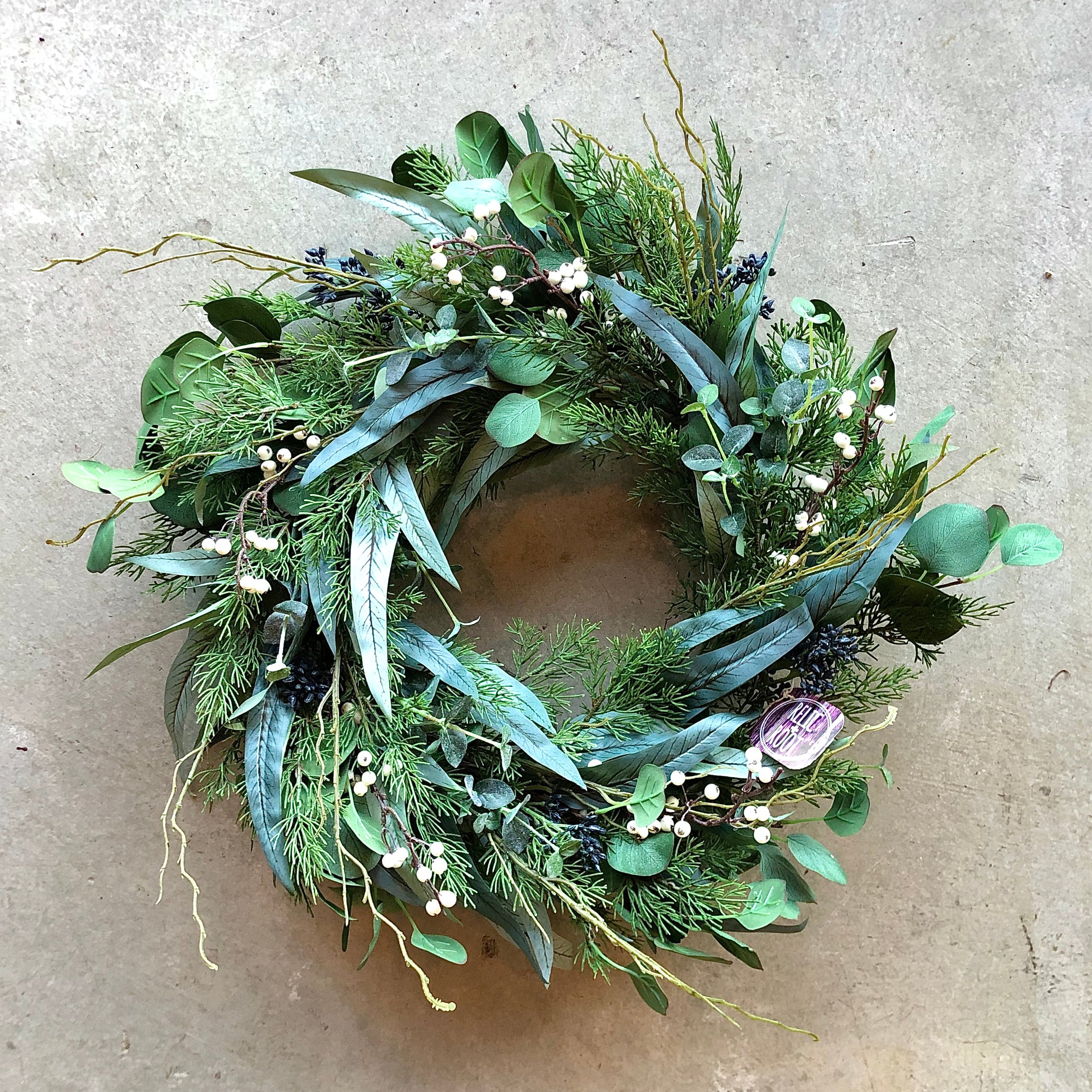Seeding Eucalyptus And Cedar Wreath | Relic + Root